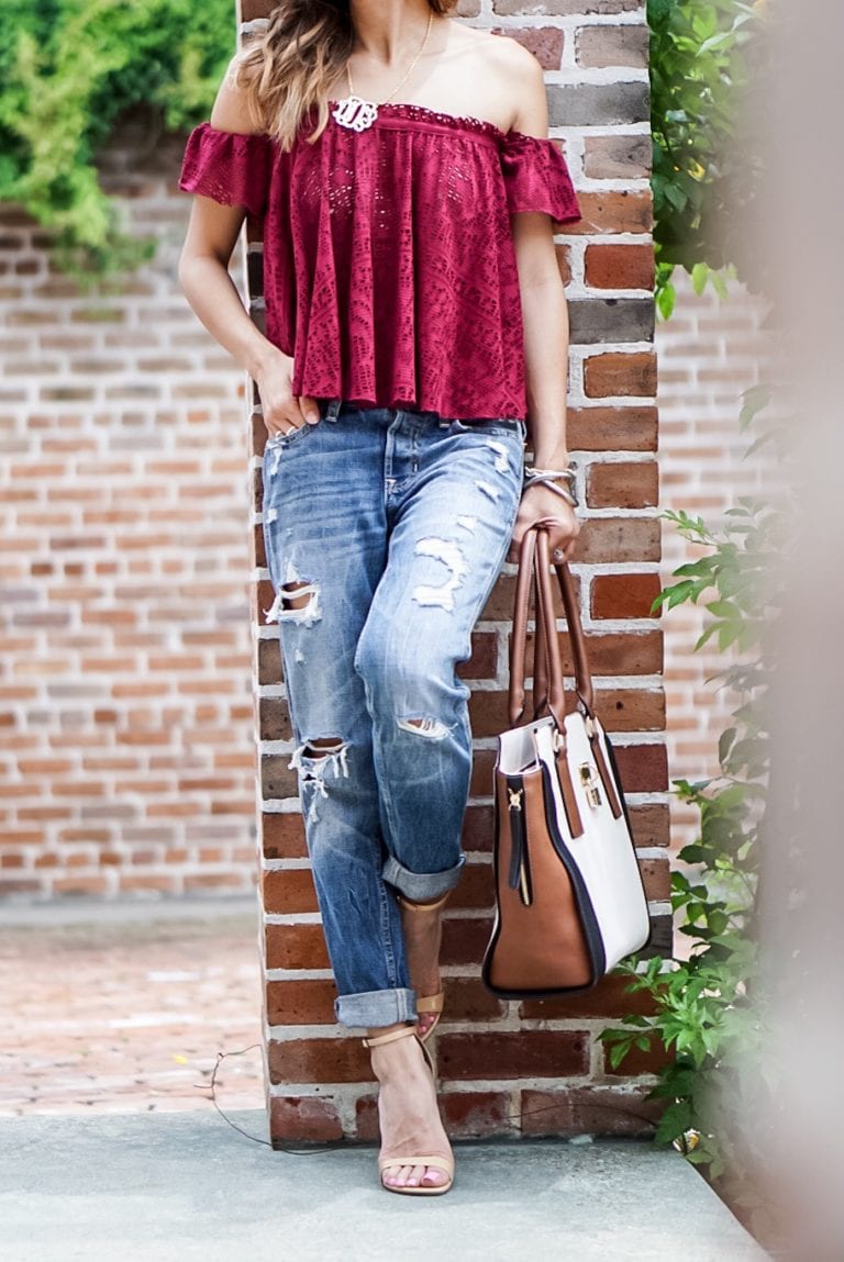 How to Dress up Boyfriend Jeans - Dawn P. Darnell