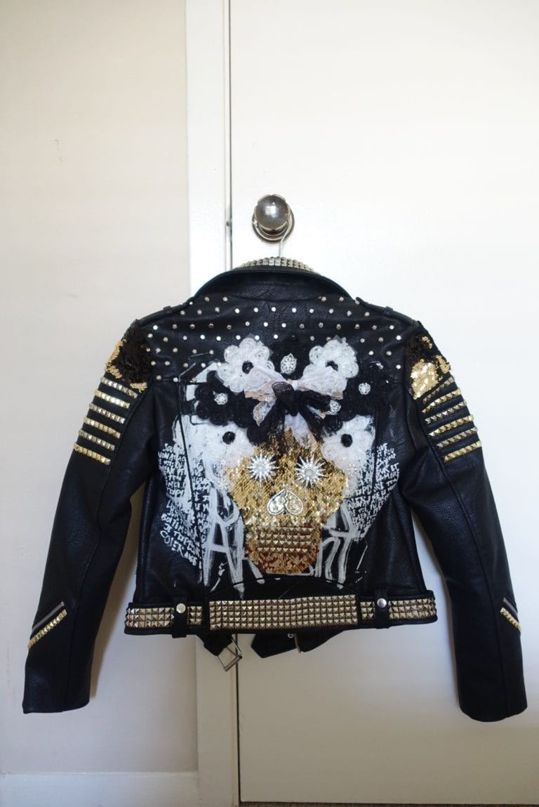 How to Customize Your Leather Jacket for Under $50 DIY - Dawn P. Darnell