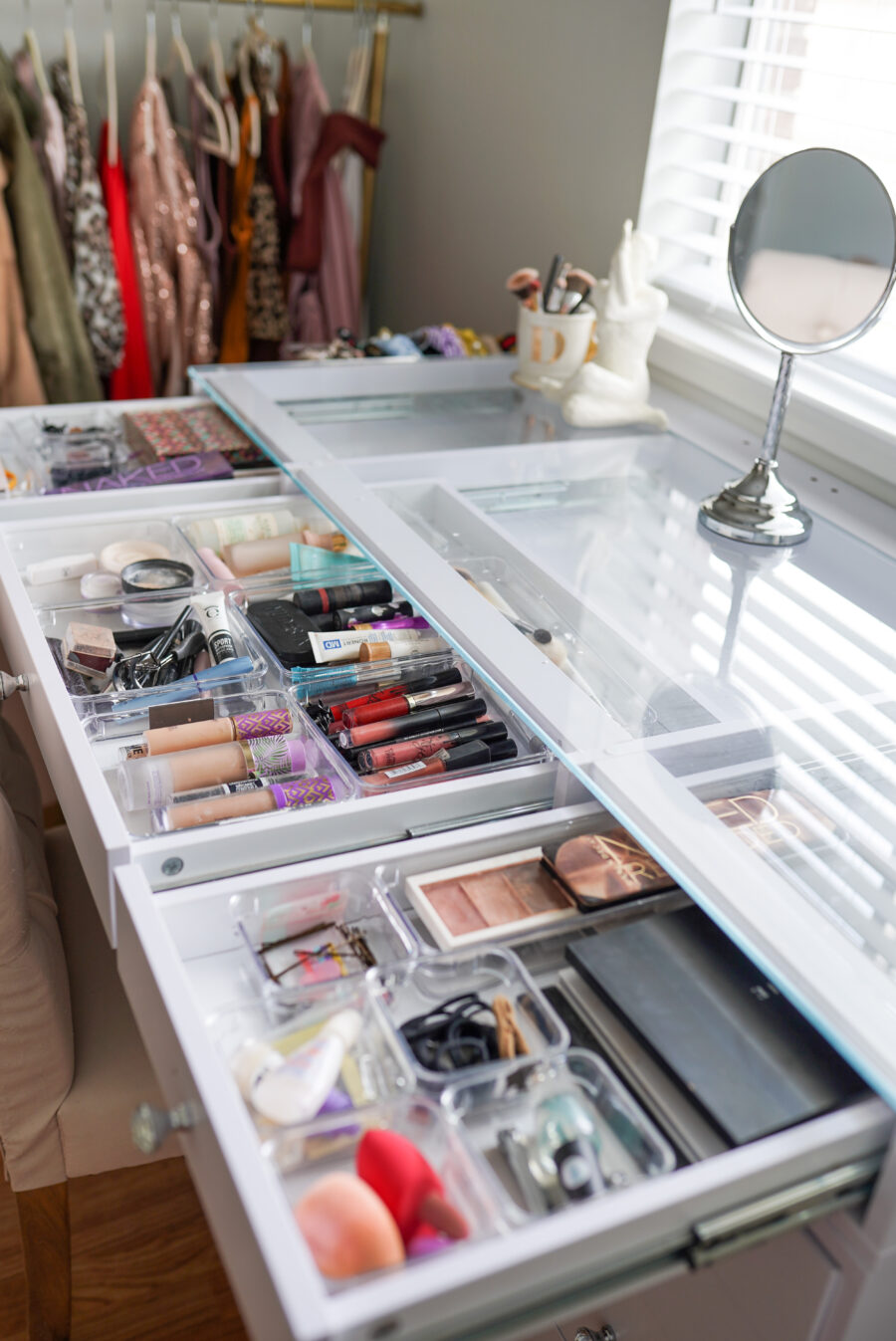 How To Organize Your Makeup Vanity For Under $25 - Dawn P. Darnell