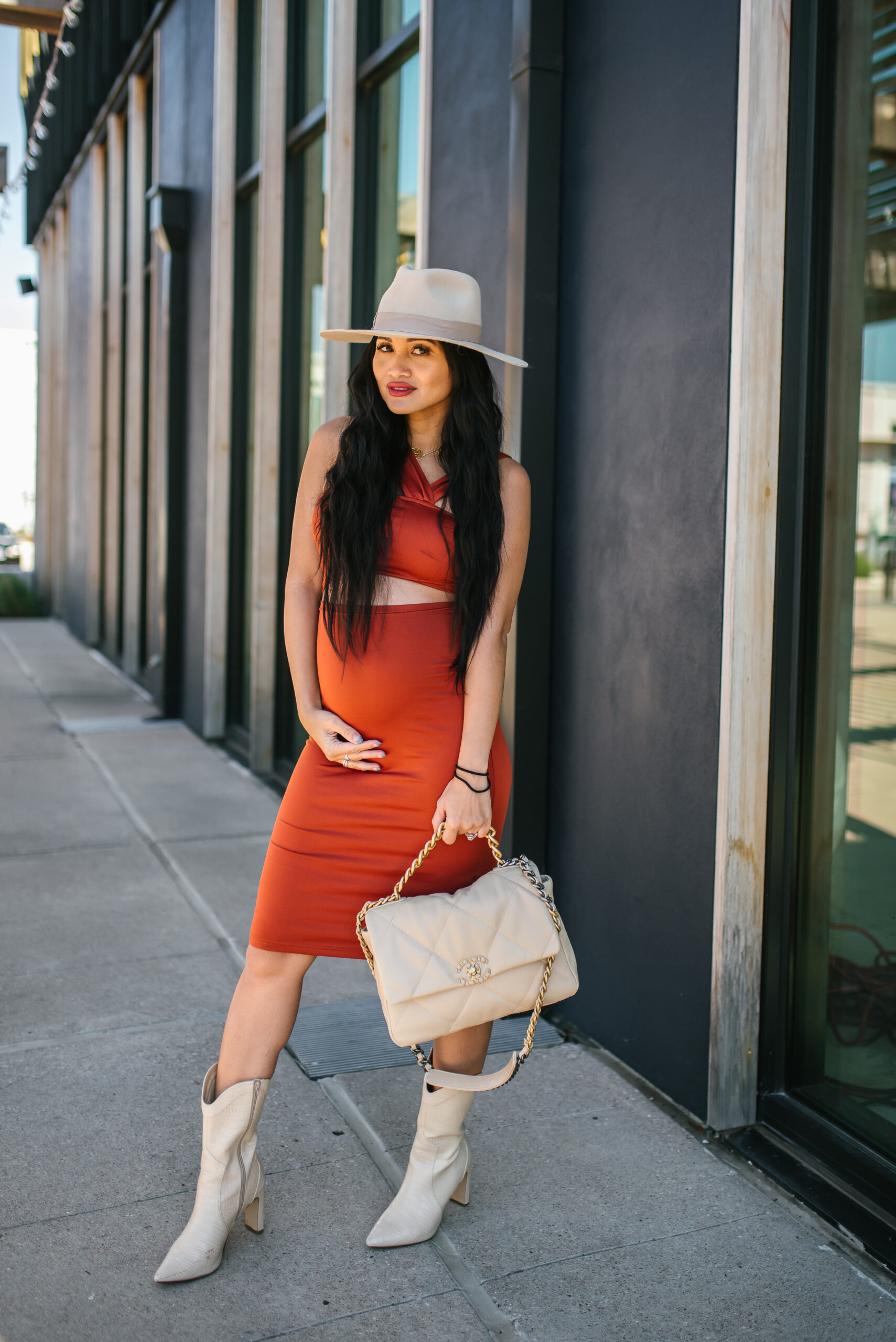 $10 Asymmetrical Neck Cut Out Dress - Dawn P. Darnell