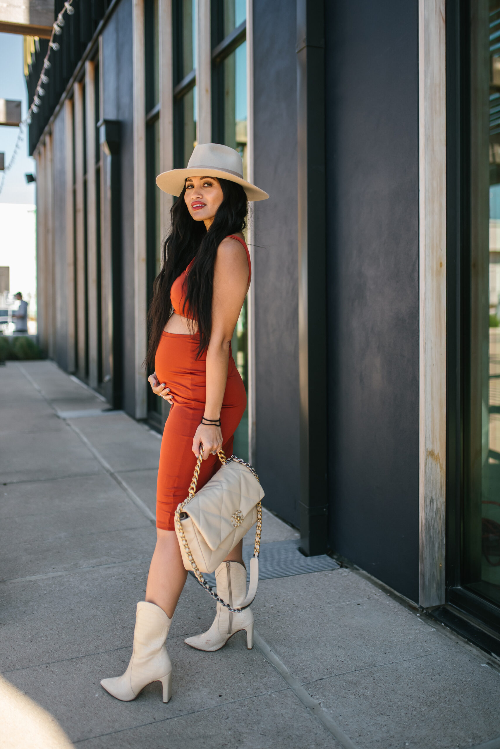 $10 Asymmetrical Neck Cut Out Dress - Dawn P. Darnell