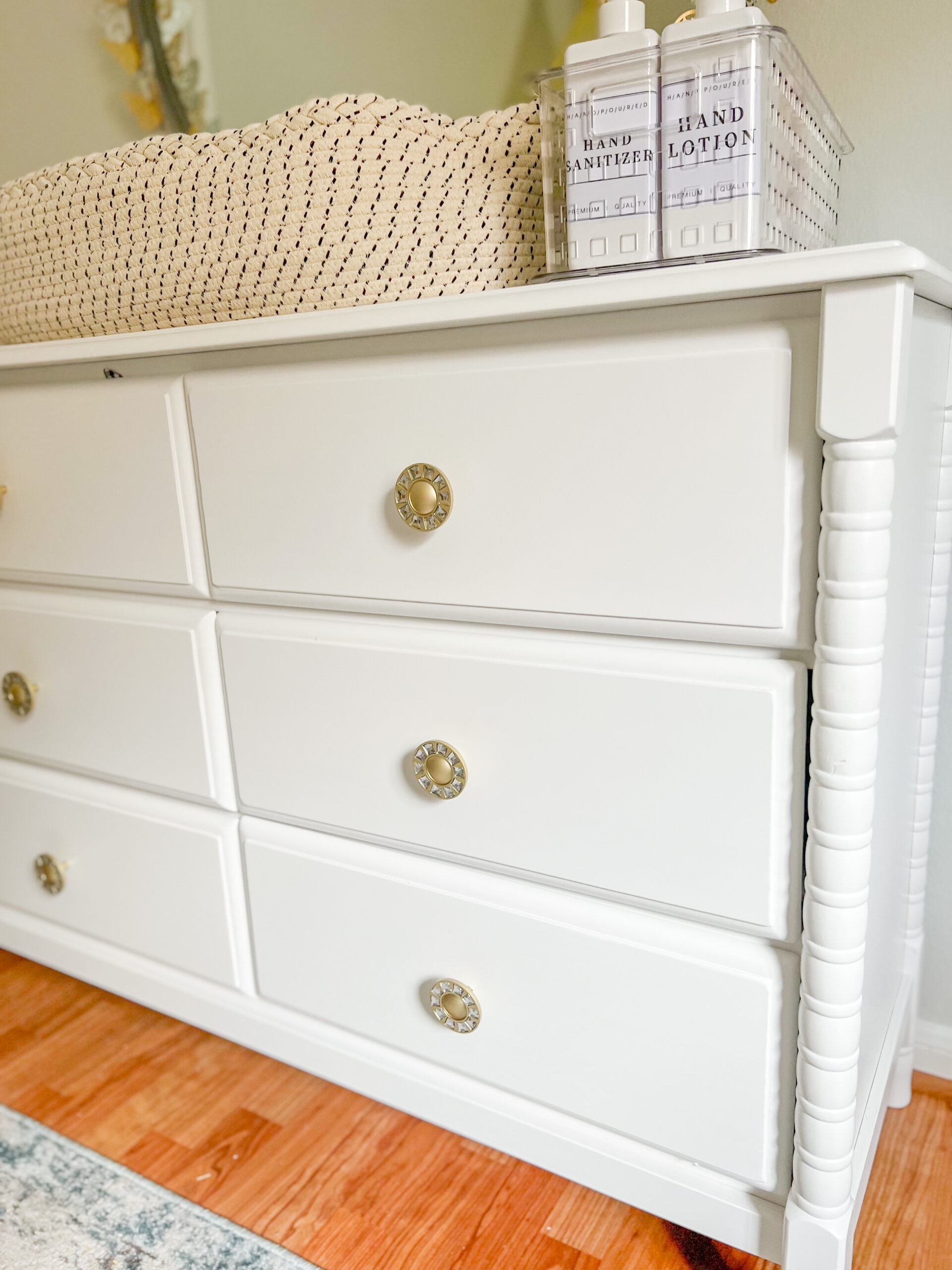 Easy $20 DIY Nursery Changing Table Makeover - Dawn P. Darnell