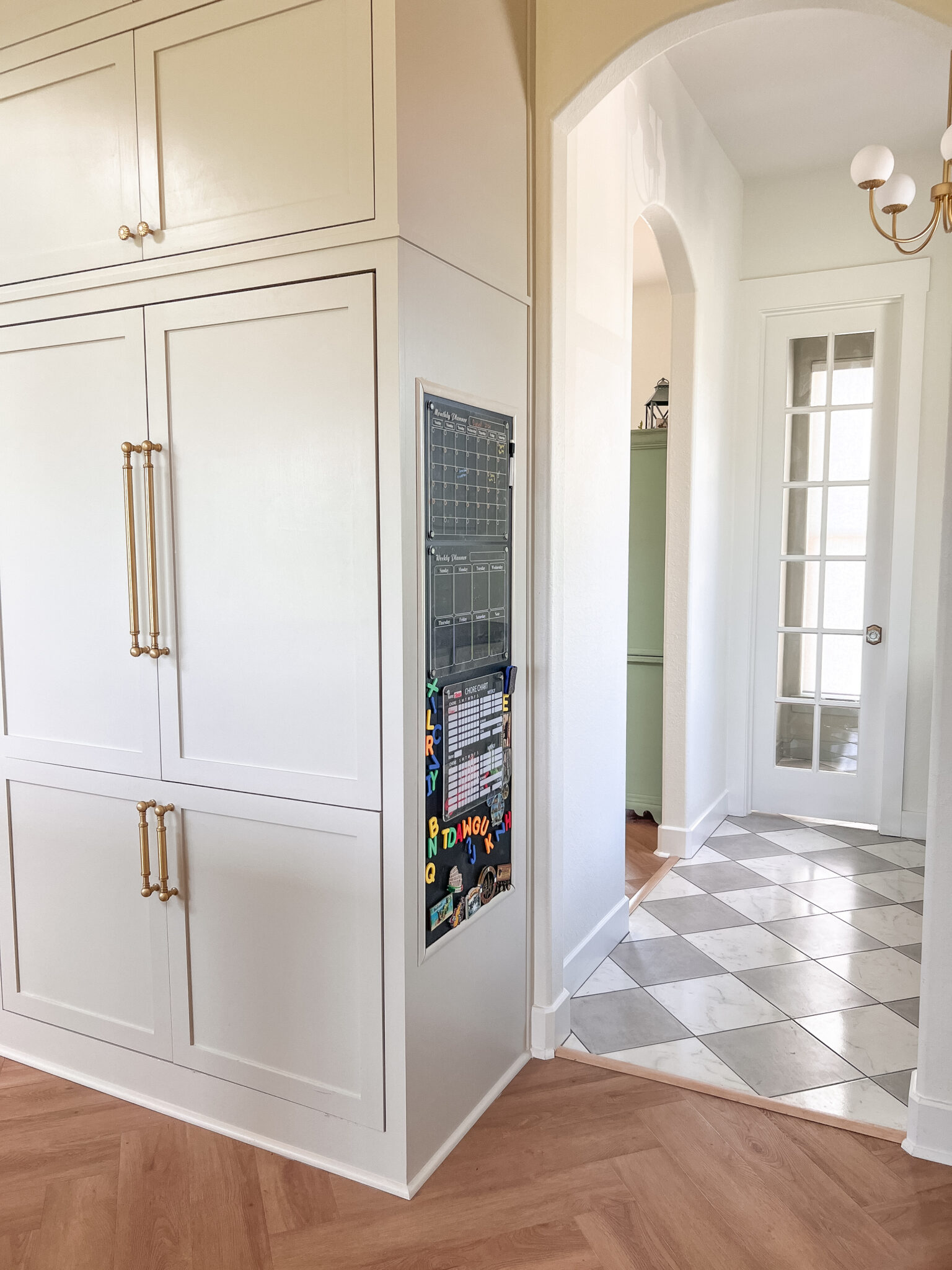 Kitchen Family Command Center DIY - Dawn P. Darnell