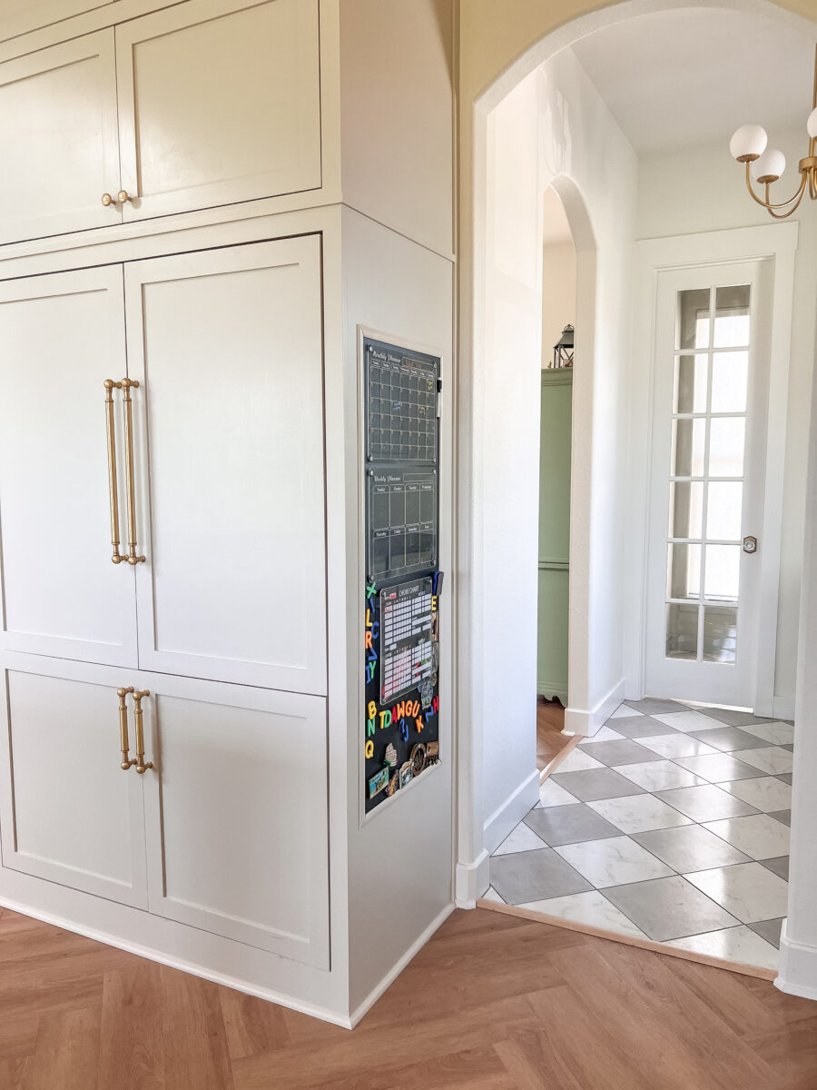 Kitchen Family Command Center DIY - Dawn P. Darnell